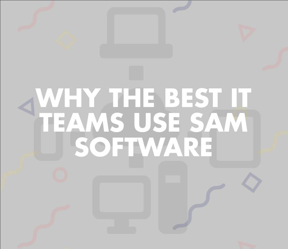 Why Best IT Teams use a SAM Software | Infographic
