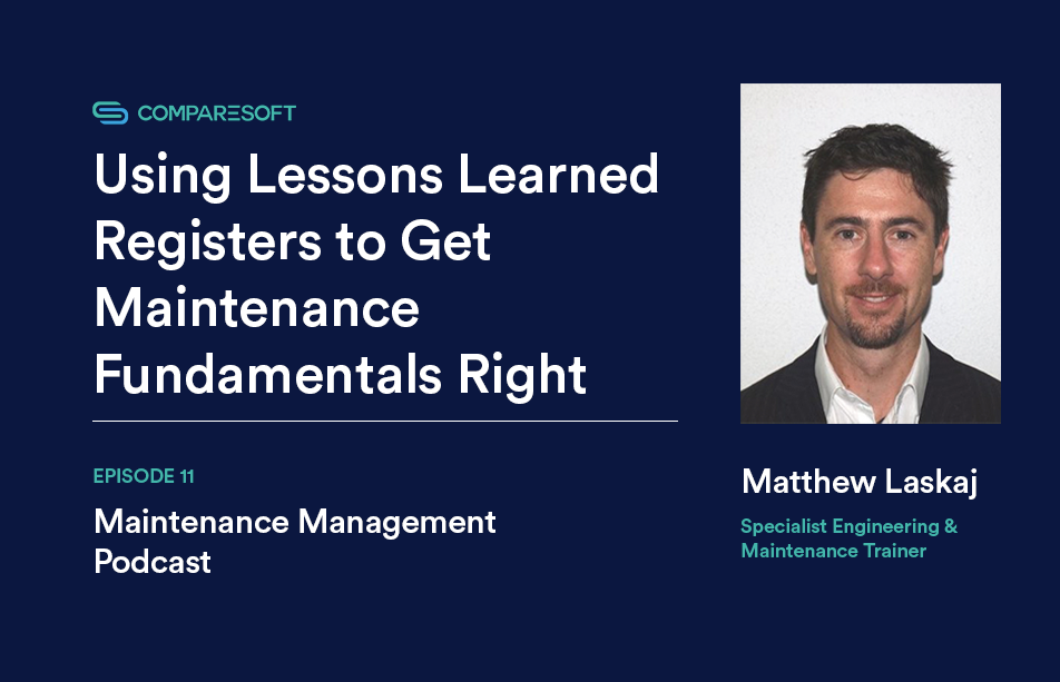 Lessons Learned Registers & Maintenance Fundamentals